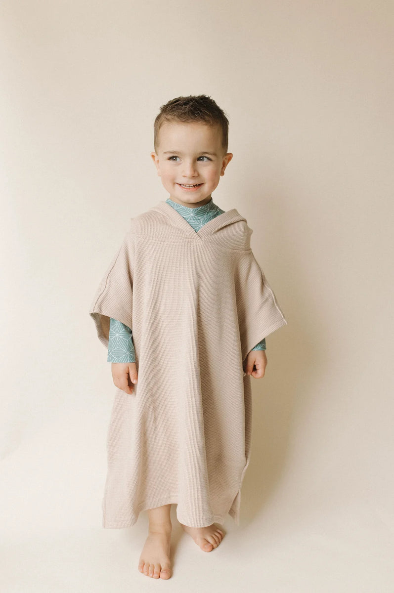 Current Tyed Waffle Beach Poncho – Baby Laurel & Co.
