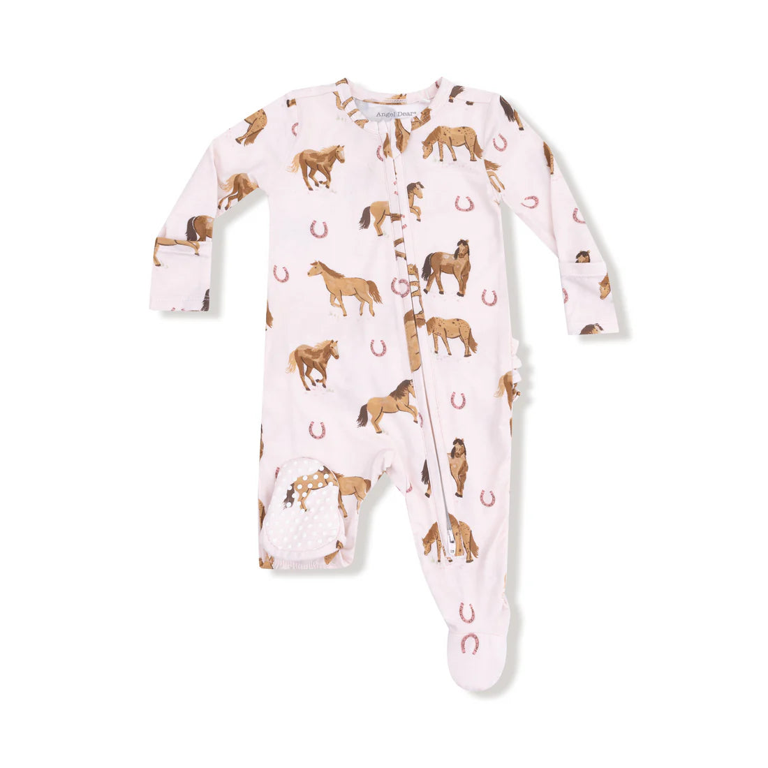 Angel Dear Two-Way Ruffle Zipper Footie – Baby Laurel & Co.